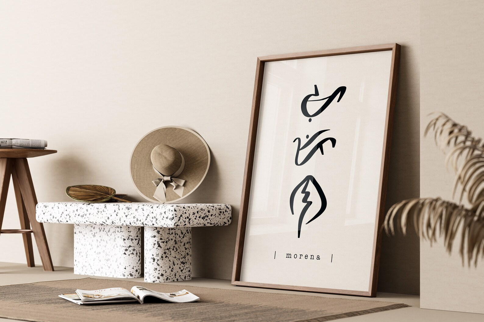 Digital Art - "morena" - Baybayin Script Art - Wall Art - Home Decor ...