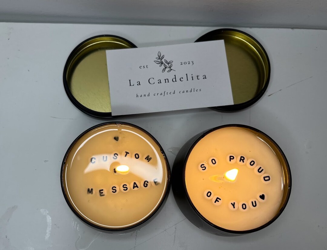 Hidden Message Candles - Etsy