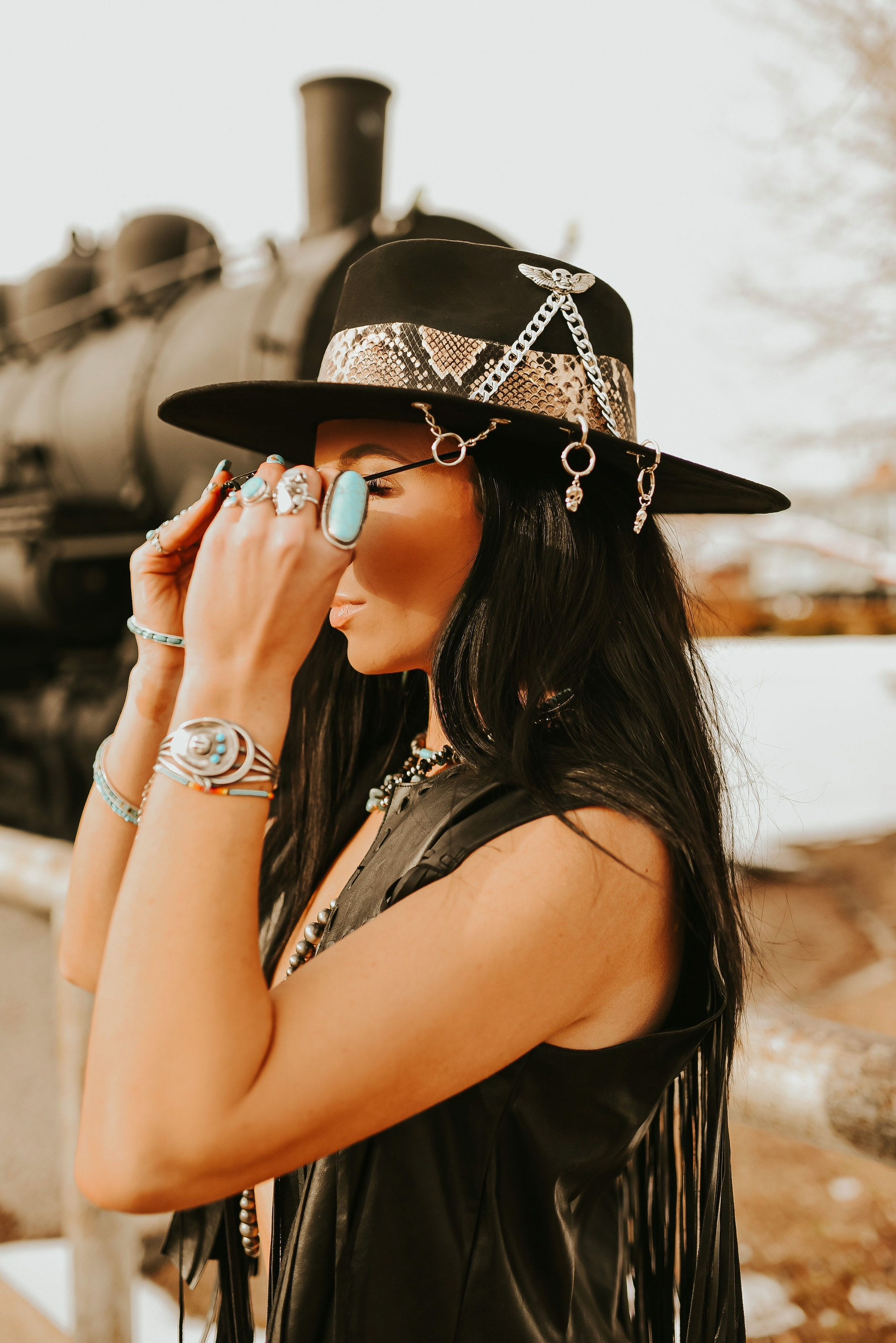 Western Fedora "death Valley" - Etsy