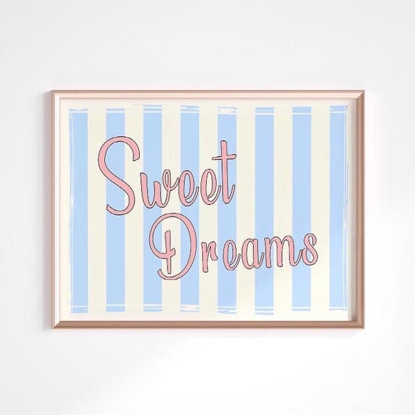 Dream Print - Etsy