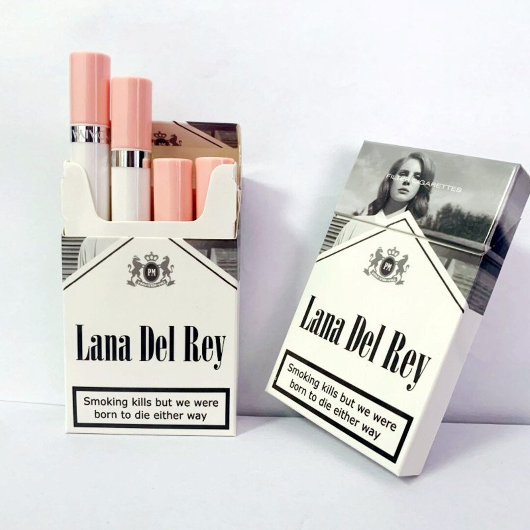 Lana Del Rey Cigarette Lipsticks Set/ Lana Del Rey Lipsticks - Etsy