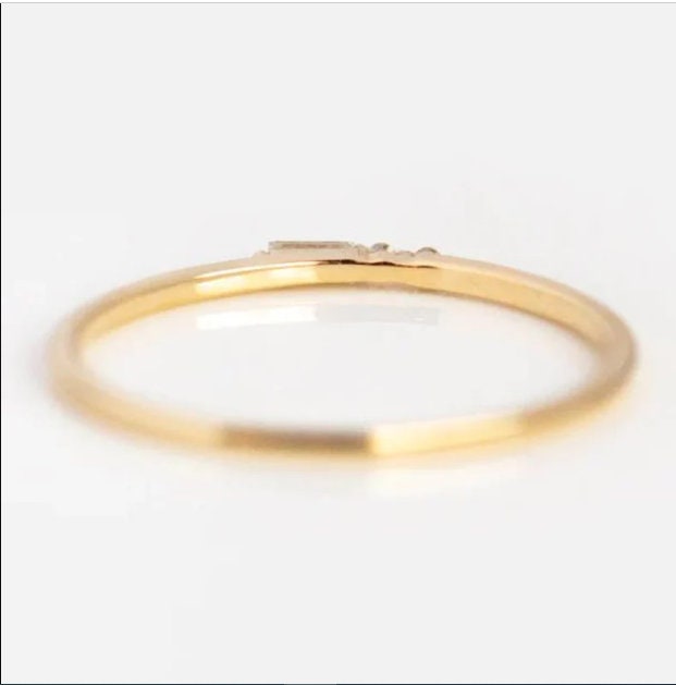 Morse Code Ring for Women, Custom Initial Ring, Personalized Jewelry ...