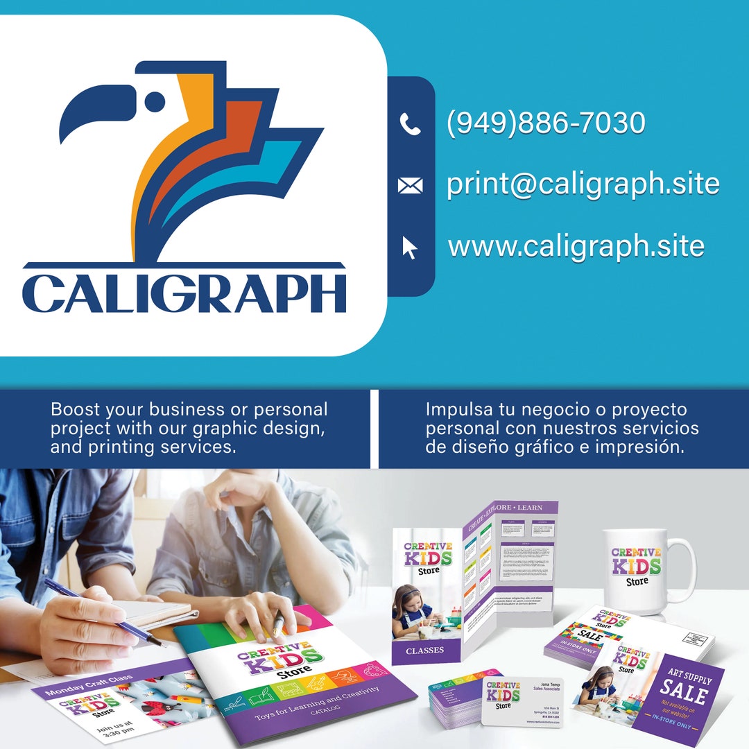 Full-color Business Cards Printing - Etsy