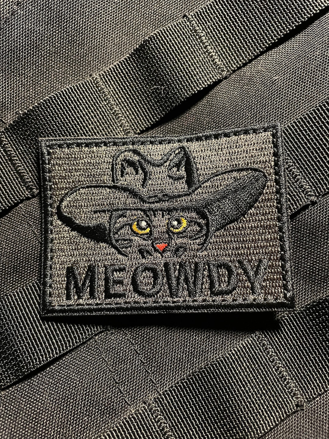 Meowdy Cowboy Cat Meme Patch - Moral Patch - EDC Gear - Ranger Eye - Etsy