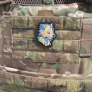 Spotted Hyena Angry Yeen Pvc Patch and Sticker Set - Moral Patch - Etsy