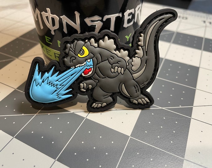 Godzilla King of the Monsters Atomic Breath PVC Patch - Etsy