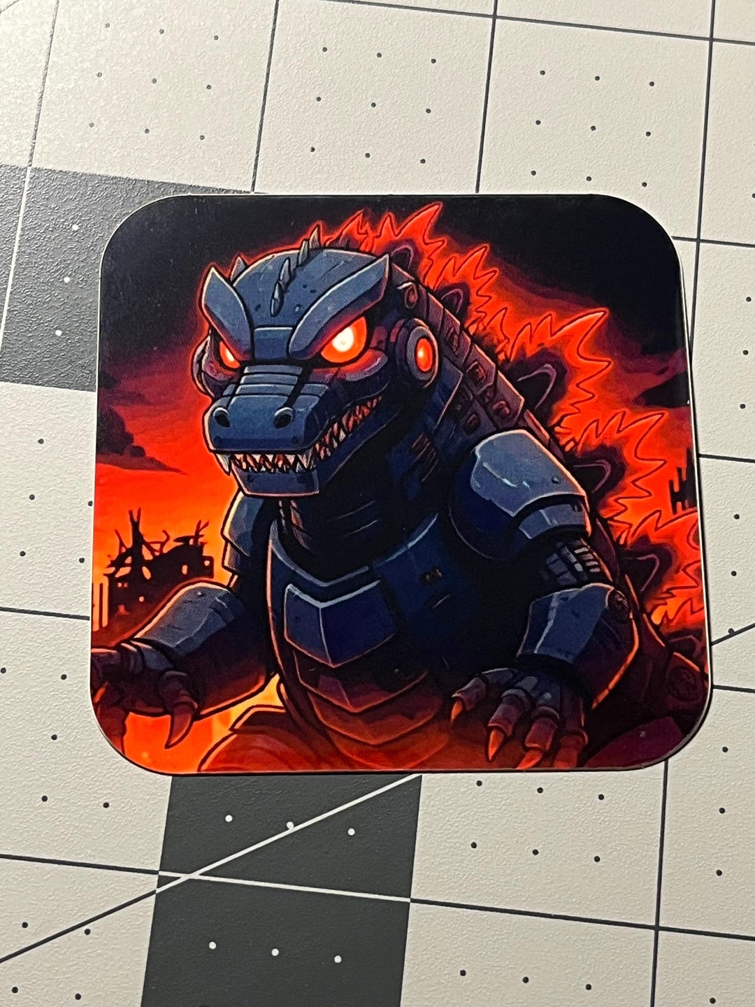 Mechagodzilla Sticker - Etsy