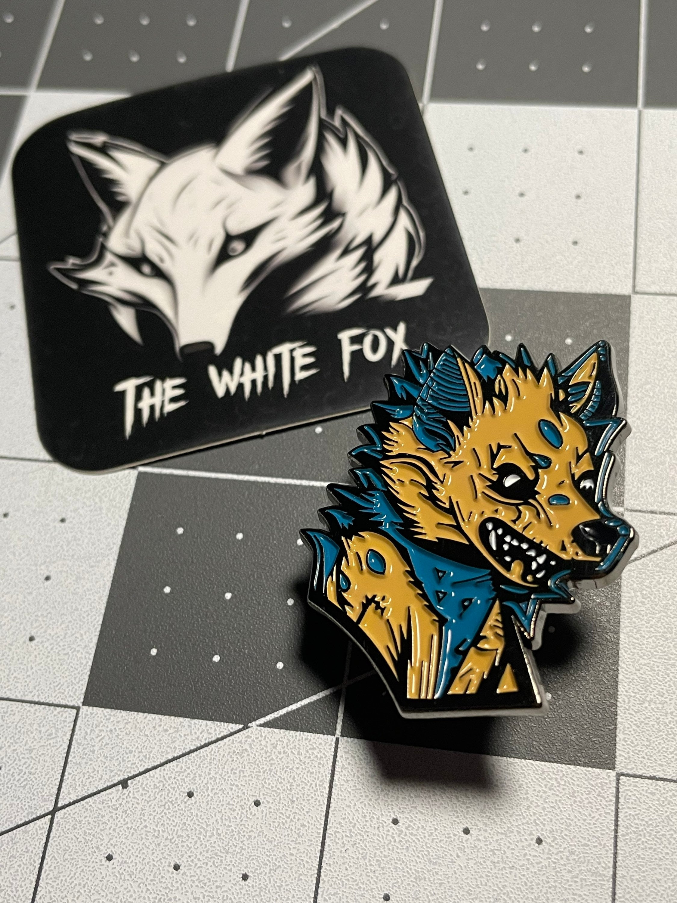 Spotted Hyena Angry Yeen Enamel Pin 2.0 - Etsy