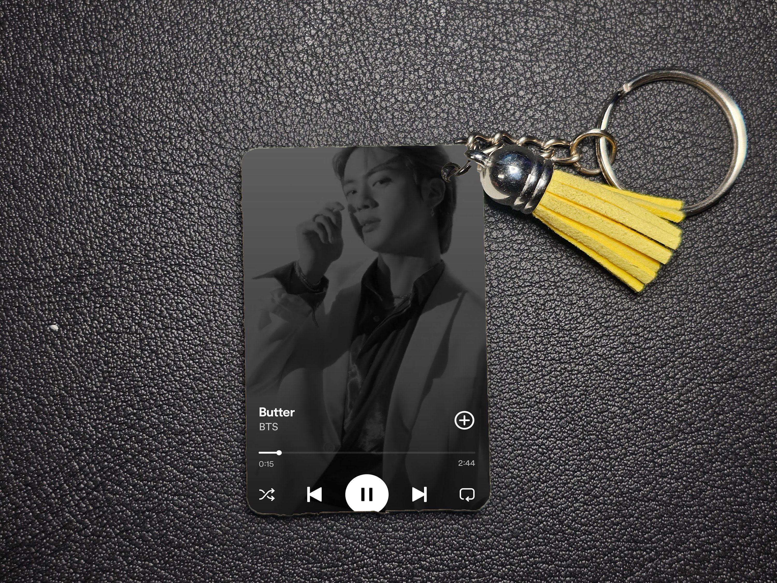 BTS Butter Music Player Custom Song Keychain, BTS Spotify Music Player ...