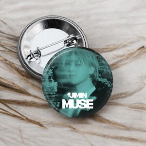 BTS Jimin Muse, Jimin Who Pin Button - Etsy