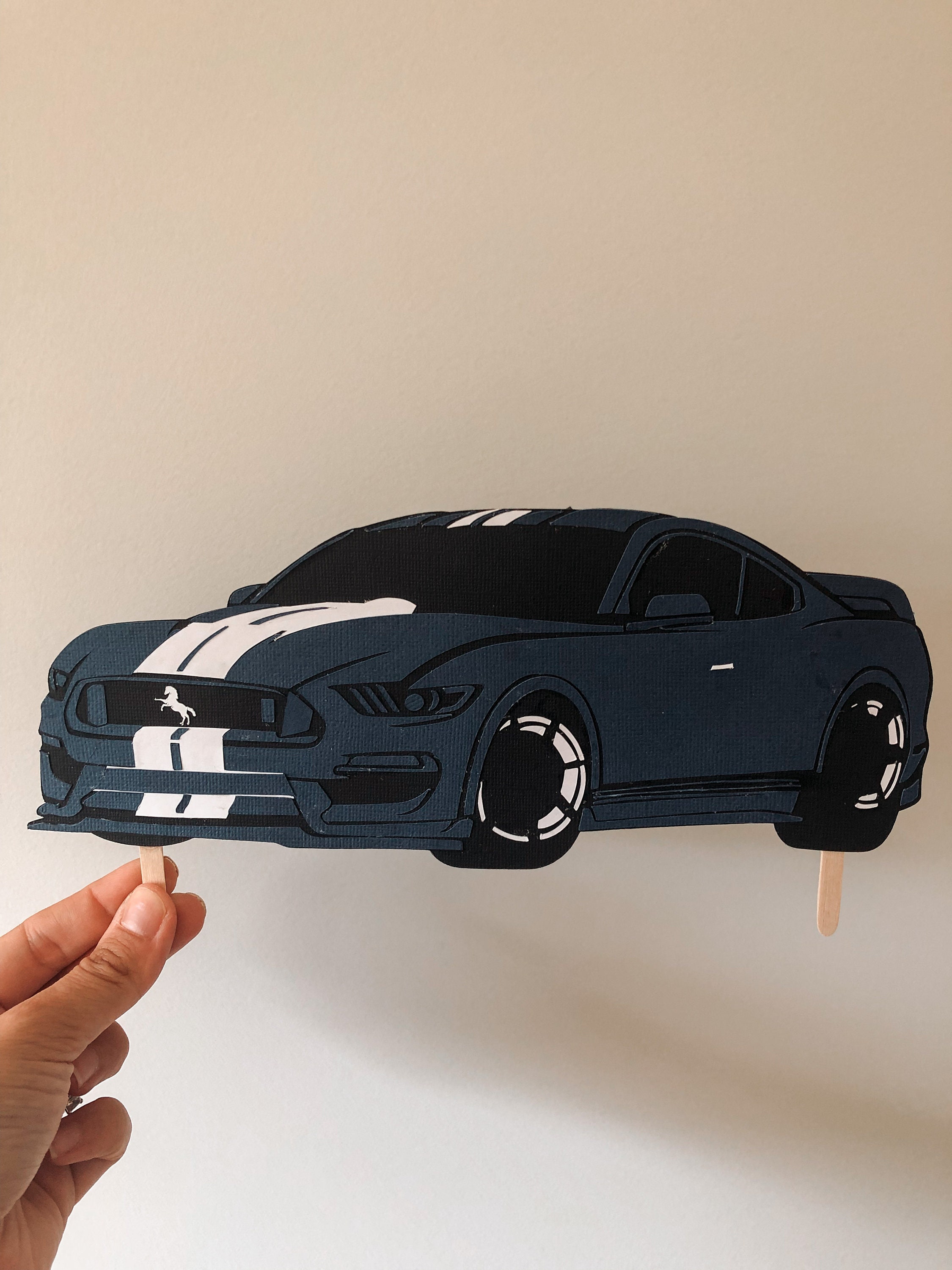 Ford Mustang Cake Topper - Etsy