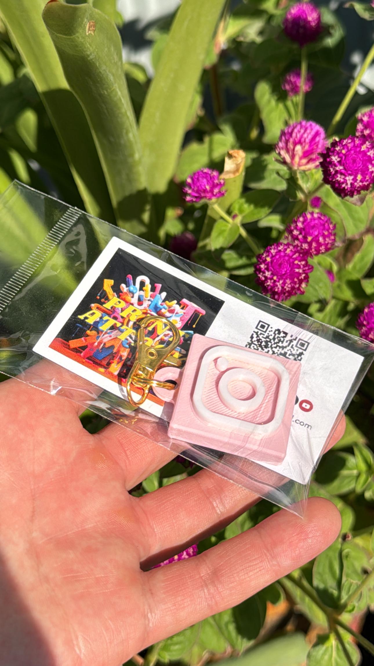 NFC Tag 3D Printed Customizable,nfc Shortcuts, Instagram Tiktok Youtube ...