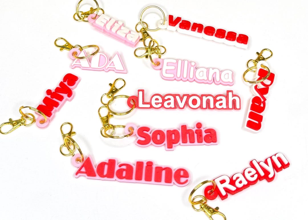 Personalized Name Keychain / Personalized Gift for Mom / Personalized ...