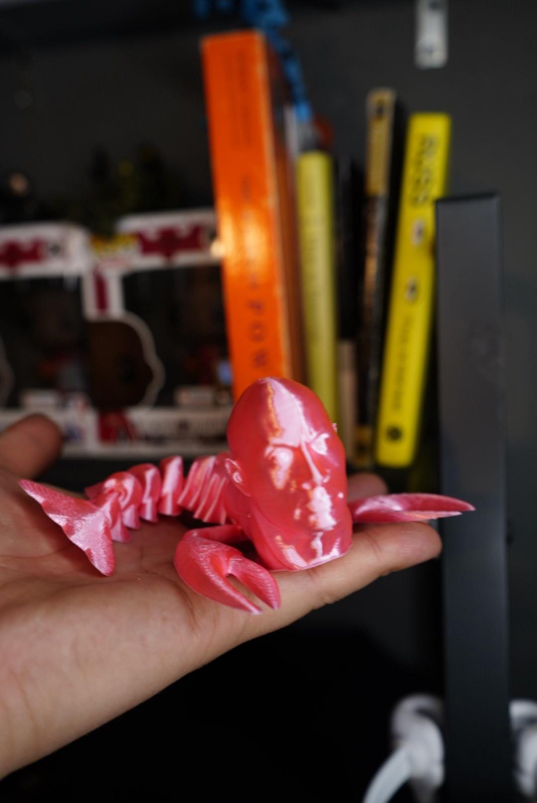 The Rock Lobster, Rock Lobster Articulated Fidget Toy, 3d Printed ...