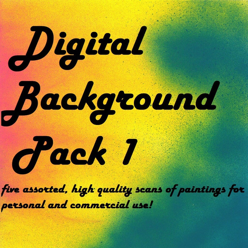 Digital Background Pack #1, Backgrounds, Personal Use, Professional Use ...