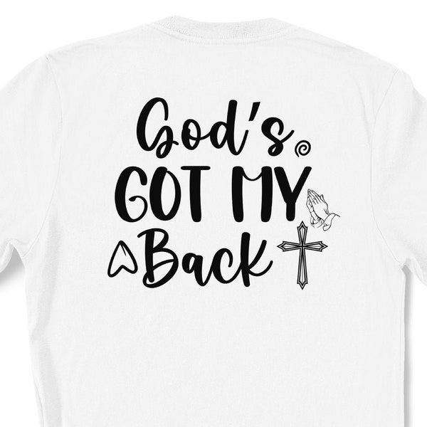God Got My Back Shirt - Etsy