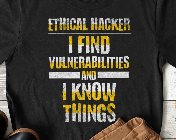 Cyber Security T Shirt, Network Security Shirt, Funny Cybersecurity ...