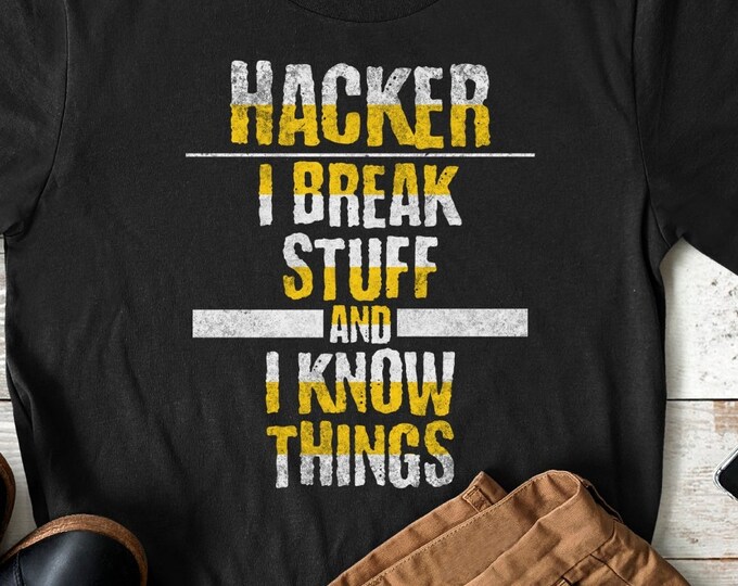 Cyber Security T Shirt, Network Security Shirt, Funny Cybersecurity ...