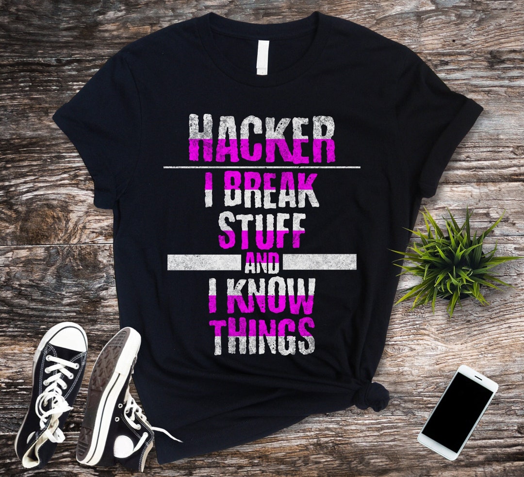 Cyber Security Shirt, Cybersecurity Gift, Ethical Hacker Shirt, Funny ...
