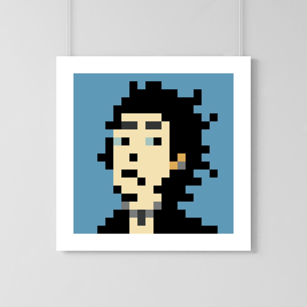 8 Bit Sid Vicious Fine Art Print (unframed) ** Original Artwork ** - Etsy