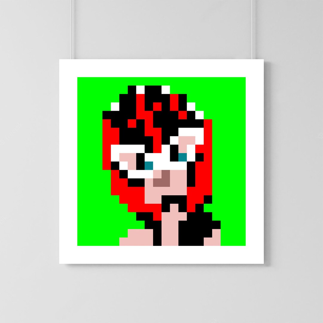 8 Bit Hewhocannotbenamed Fine Art Print (unframed) ** Original Artwork ...