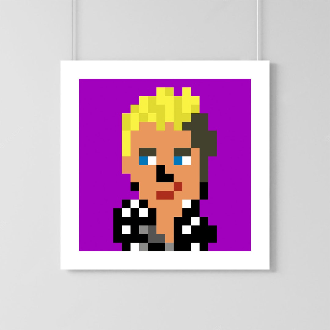 8 Bit Brian Setzer Fine Art Print (unframed) ** Original Artwork ** - Etsy