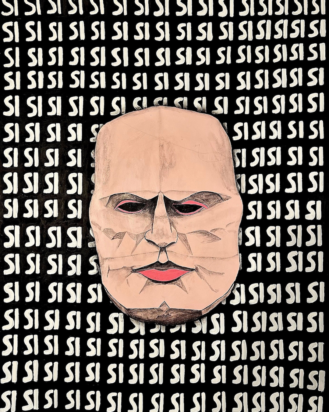 SI Si Si Si... Painting, Art, Pop Art, Acrylic, Realism, Portrait ...