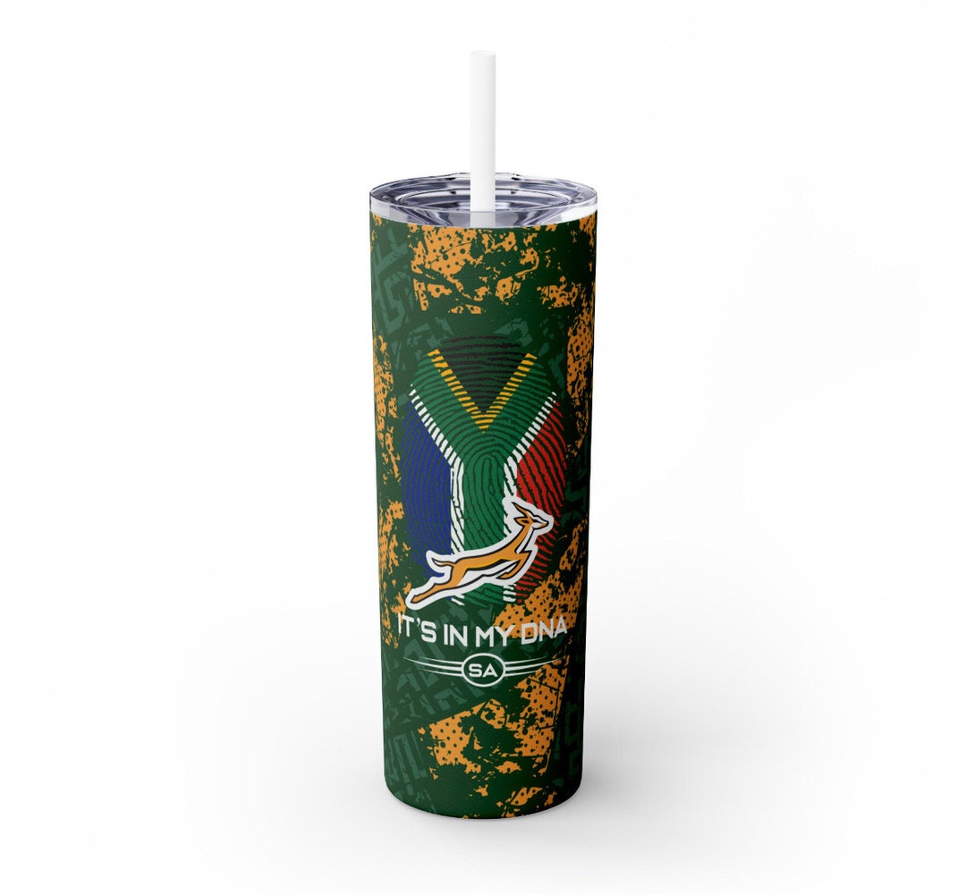 20oz Skinny Tumbler springboks Its in My DNA - Etsy