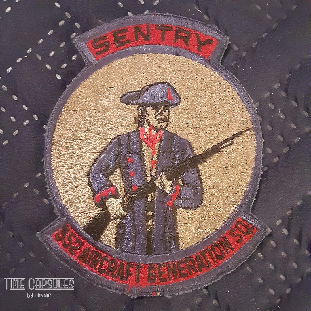 Military Memorabilia US Military Sentry 552 Aircraft Generation SQ ...