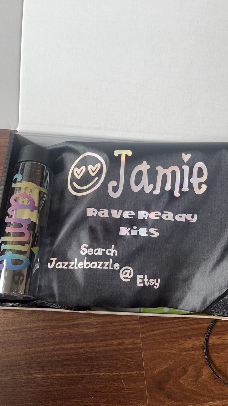 Rave Ready Festival Essential Survival Kit at Least 30 Item - Etsy