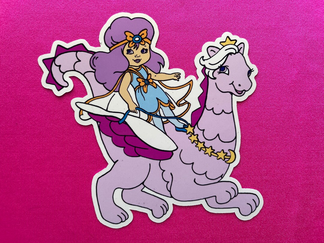 Celeste & Galaxia Glossy Vinyl Sticker Moondreamers Sticker 80s Cartoon ...
