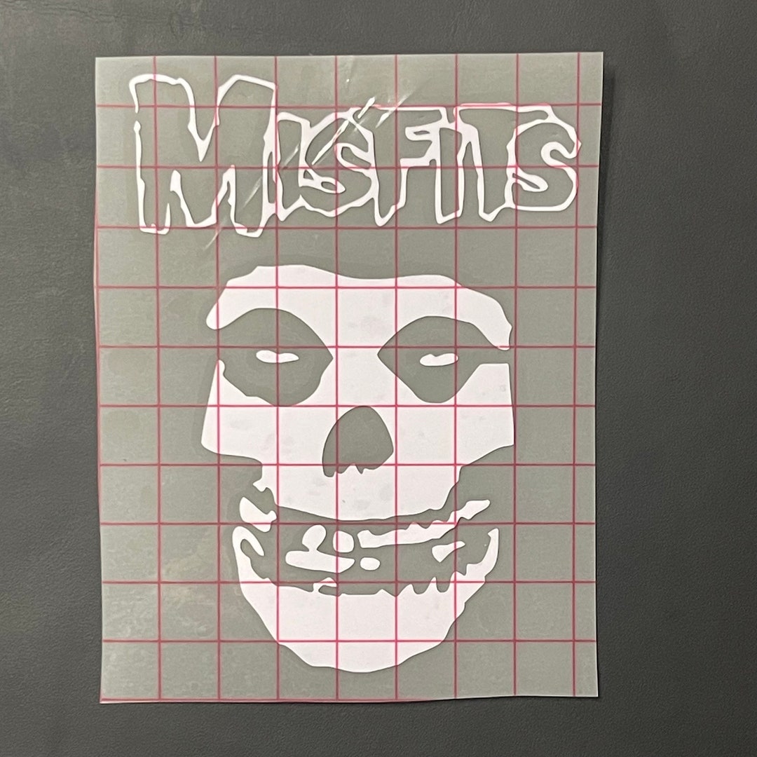 Misfits Vinyl Decal Punk Rock Band Sticker - Etsy