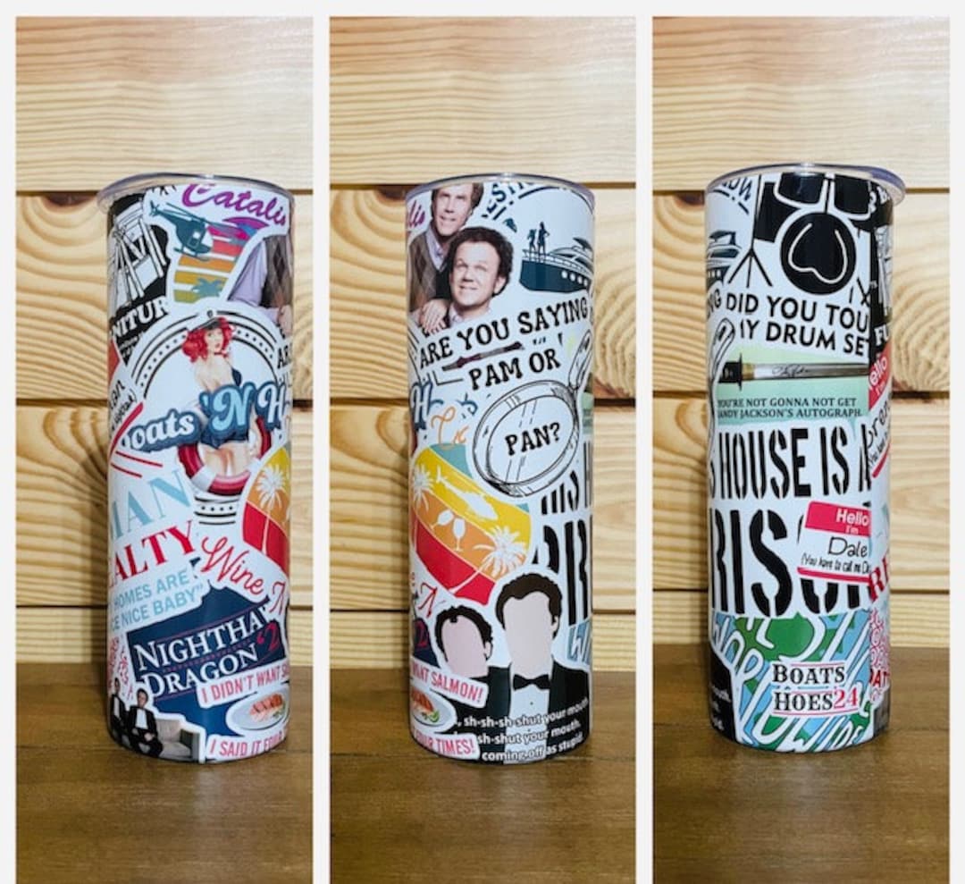 Step Brothers-- Sticker COLLAGE Inspired-20oz Stainless Tumbler-huge ...
