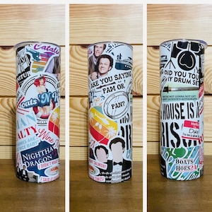 Step Brothers-- Sticker COLLAGE Inspired-20oz Stainless Tumbler-huge ...