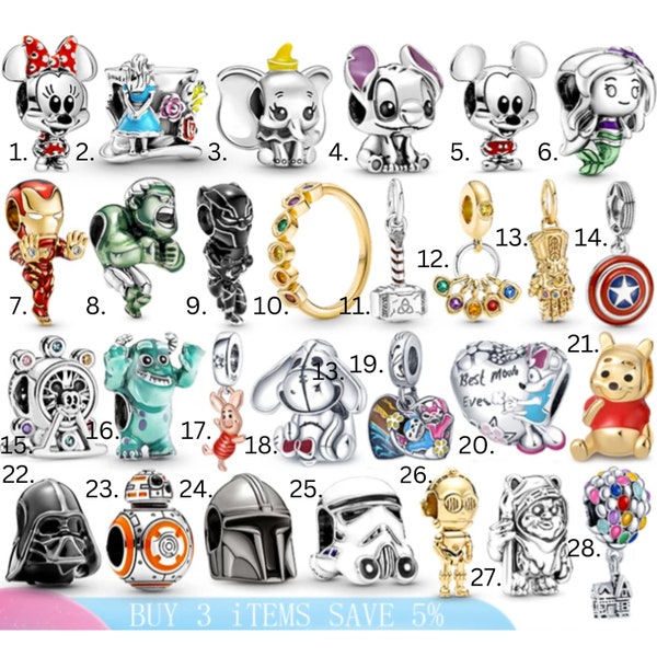 Character Charm - Etsy