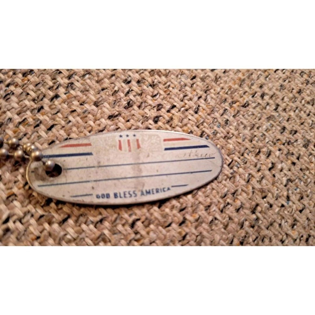 Vintage Aluminum US WWII Marines Disabled Veteran Solider Wife Return ...