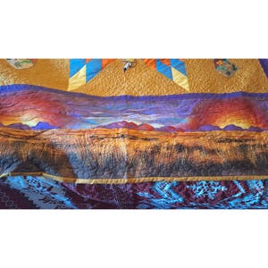 Native American Star Quilt 58x58 Vintage - Etsy