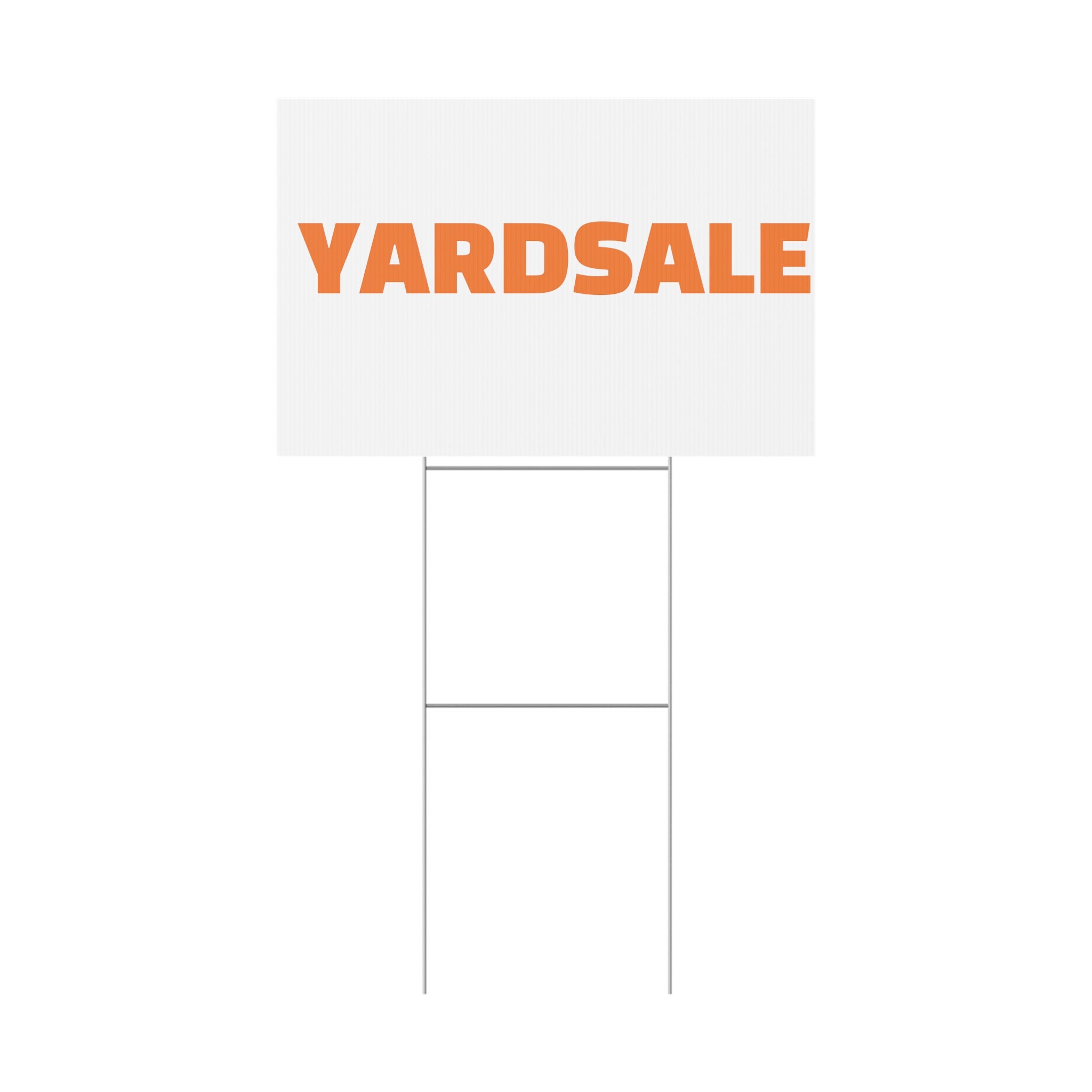 Plastic Yard Sign - Etsy