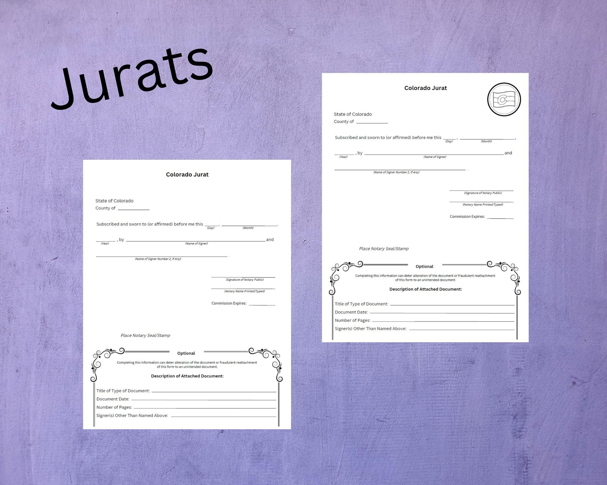Custom Notary Certificates, Loan Signing, Jurats, Acknowledgements ...