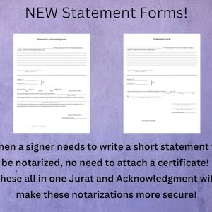 Custom Notary Certificates, Loan Signing, Jurats, Acknowledgements ...