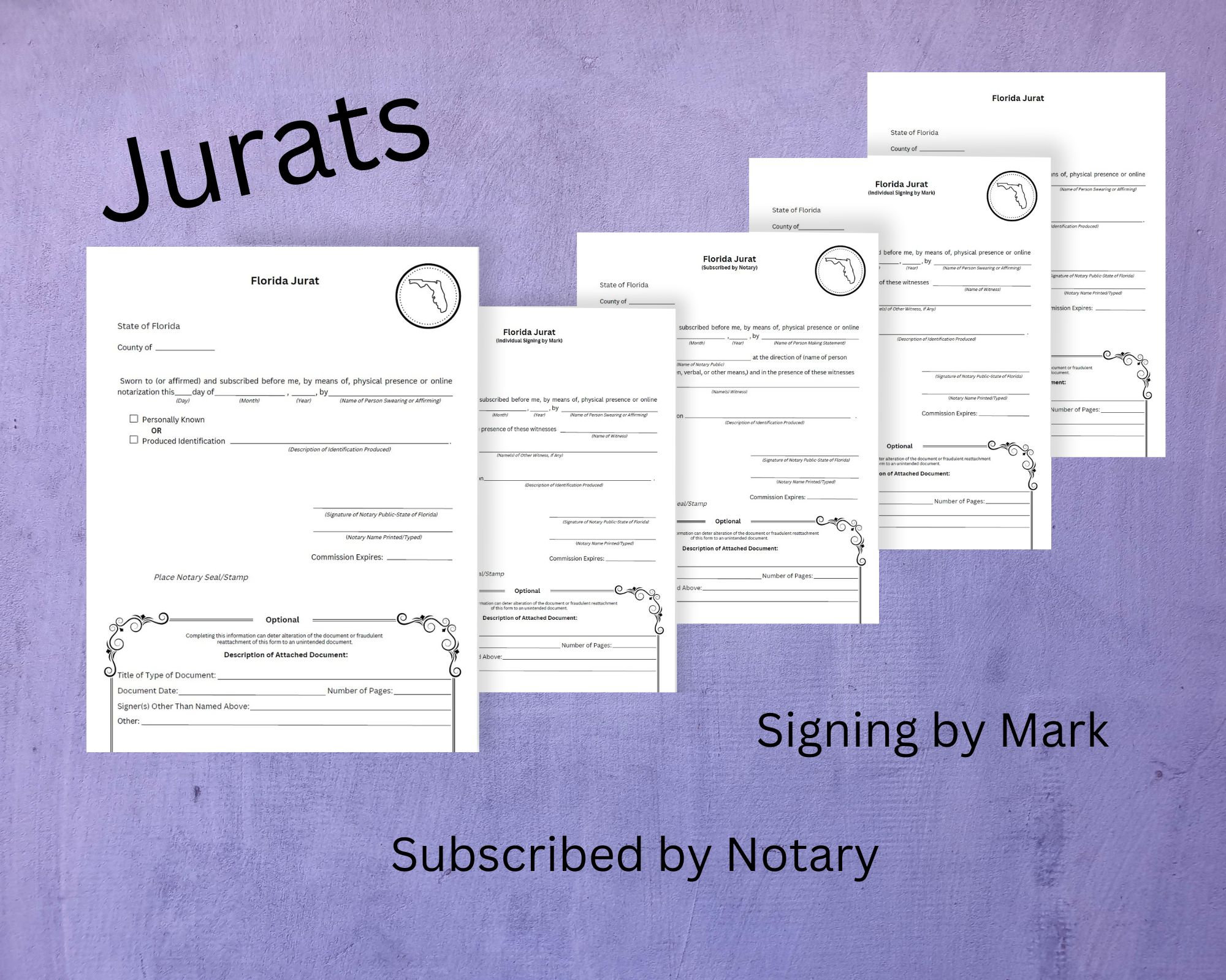 Custom Notary Certificates, Loan Signing, Jurats, Acknowledgements ...