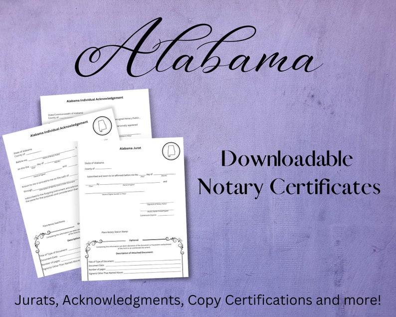 Custom Notary Certificates, Jurats, Copy Certifications ...