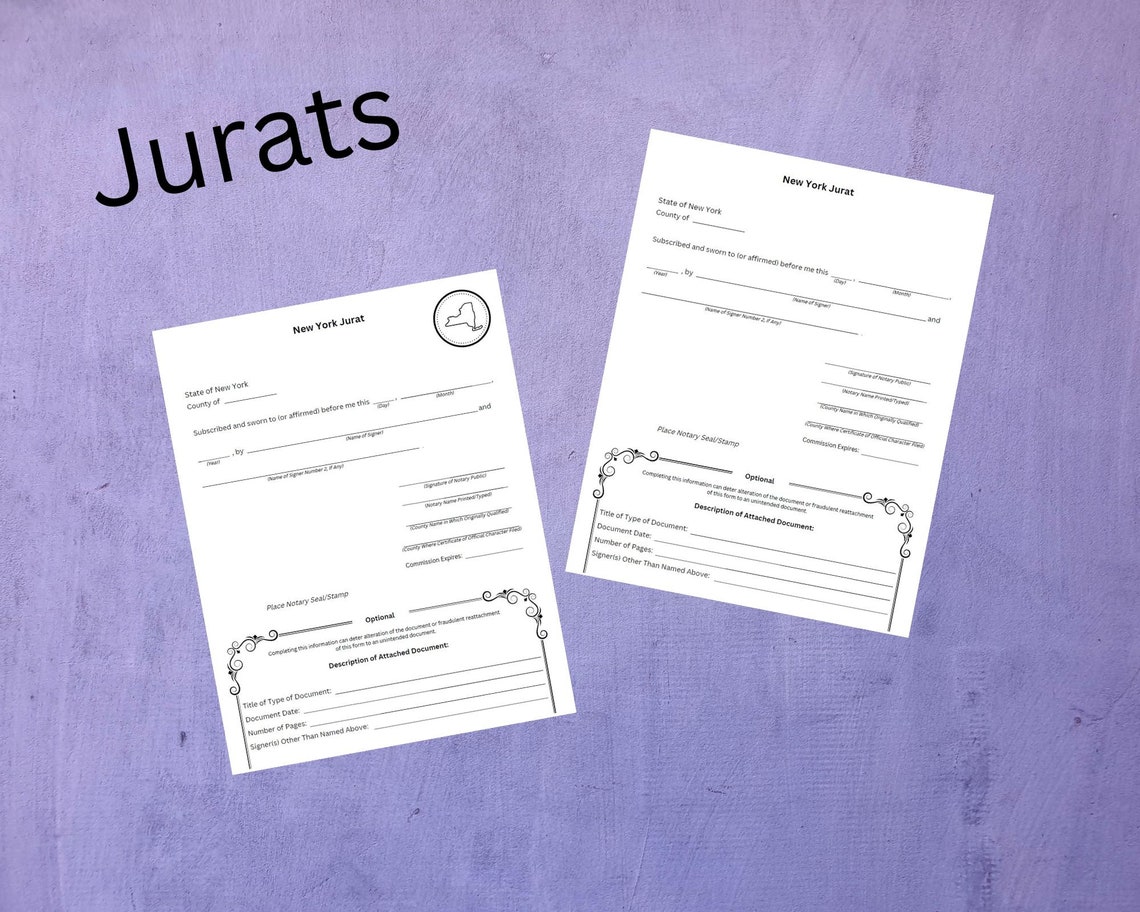 Notary Certificates, Jurats, Acknowledgments, Copy Certificate ...