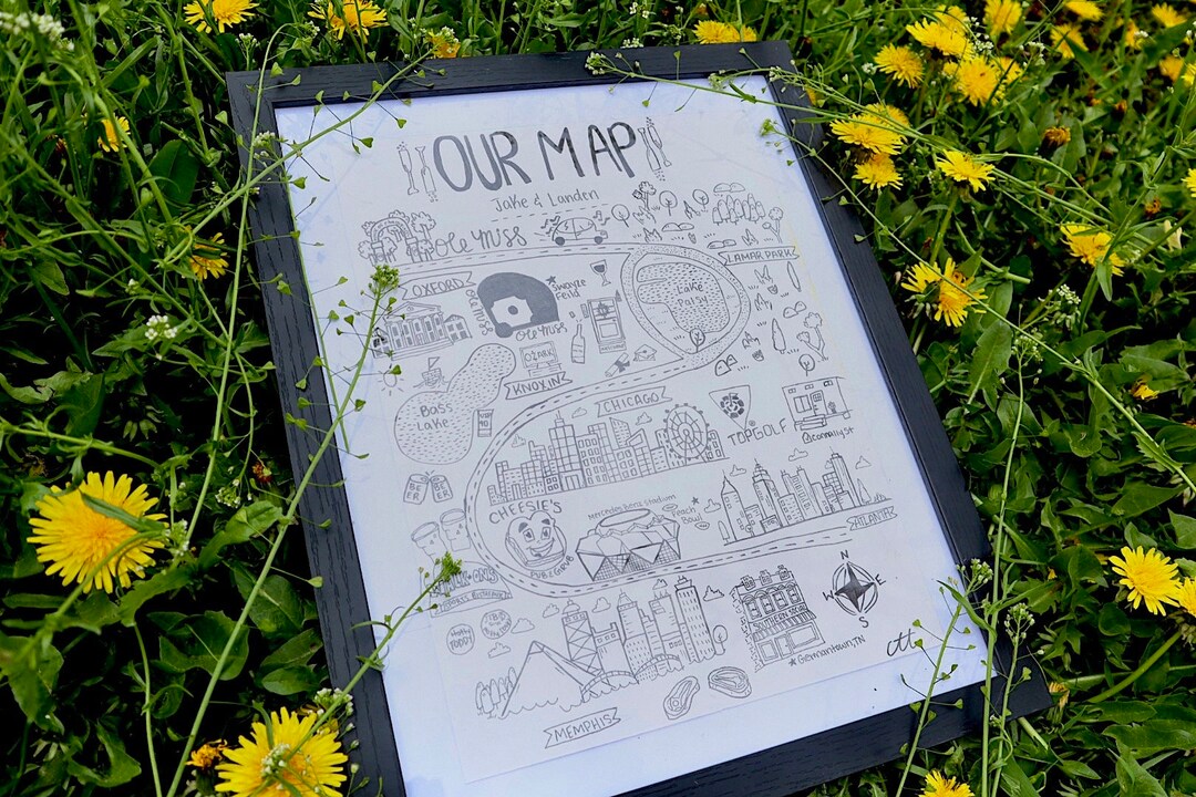 The Standard Map: for the Travelers That Want to Highlight up to 10 ...