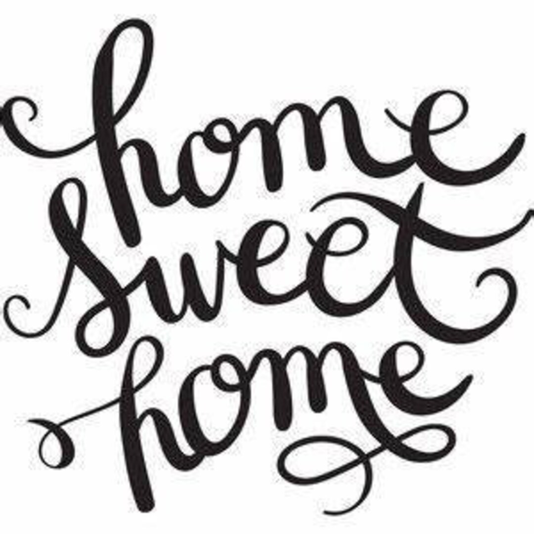 Home Sweet Home Sticker - Etsy
