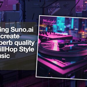 Suno AI Chill Hop Music Generator Guide Professional Music Prompt for Audiophile High Quality ...