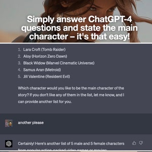 Chatgpt Midjourney Prompts Generator Action Story Creator AI Graphic ...