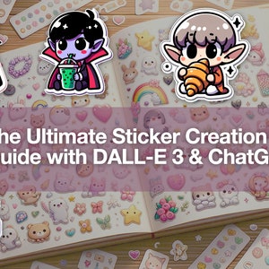 AI Sticker Creation Guide: DALL-E 3 Prompts & Chatgpt Background ...