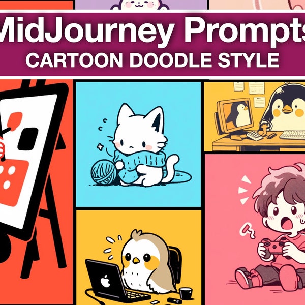 Kawaii Midjourney Prompts - Etsy