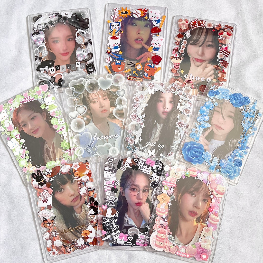 Toploader buy 3 Get 1 Free Deco Toploaders, Kpop Gift Trading Cards ...